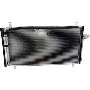 Kool-Vue A/C Condenser Compatible with 2003-2009 Nissan 350Z With Receiver Drier Aluminum Core NI3030149