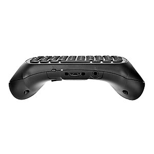 OSTENT 2.4G Wireless Chat Gamepad Keyboard with Headset Audio for Microsoft Xbox One/S/X Controller Color Black