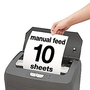 BOXIS AutoShred® 120-Sheet Auto Feed Microcut Paper Shredder (AF120)