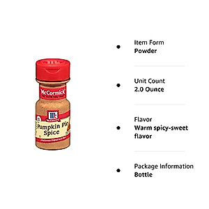McCormick Pumpkin Pie Spice, 2 oz