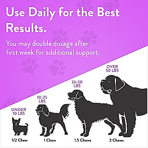 Green Gruff Dog Probiotics & Digestive Enzymes - Organic Dog Immune Supplement with Protein, Multivitamin & Omega 3 Fish Oil for Dogs - Made in USA - Dog Allergy Relief - Canine Probiotic - 90 Chews