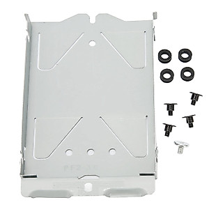 Internal Hard Disk Drive Mounting Bracket Kit for PS4 1200,Game HDD Tray Metal Ultra Thin Replacement Game Console Hard Disk Drive Bracket,with Screw Accessory