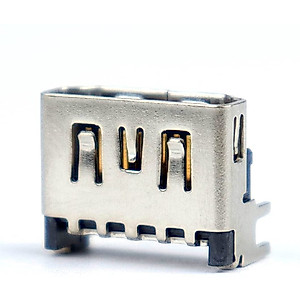 Rinbers Pack of 2 HDMI Port Display Socket Interface Connector Replacement for Sony Playstation 5 PS5 Console with Tool Kit