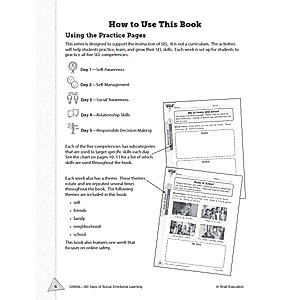 180 Days: Social-Emotional Learning for Kindergarten Practice Workbook for Classroom and Home, Cool and Fun Practice Created by Teachers (180 Days of Practice)