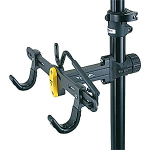 Topeak TwoUp TuneUp Bike Stand Black, L x W x H ﻿44 x 34 x 214 cm (Open) / ﻿17.3” 13.4” x 84.3”