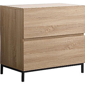 Elegant Decor 32 inch lateral File Cabinet in Mango Wood