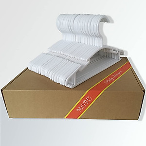 MOBU Baby Closet Dividers & 40 pcs Baby Hangers Baby Closet Dividers Organizer for Baby Clothes