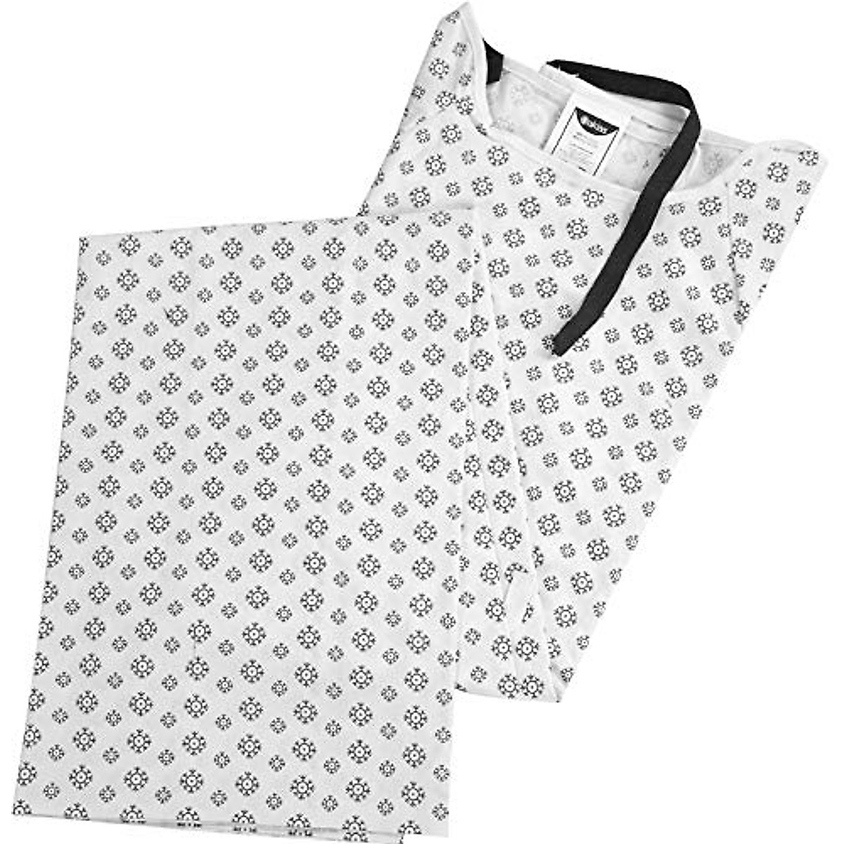 Oakias Patient Gowns 6 Pack – Unisex Cotton Blend Hospital Gown – 45” Long and 61” Wide – Fits Comfortably up to 2XL