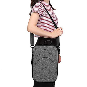 DAUERHAFT Storage Bag, Abrasion Resistant Nylon Waterproof VR Carrying Case for Oculus Quest(Grey)