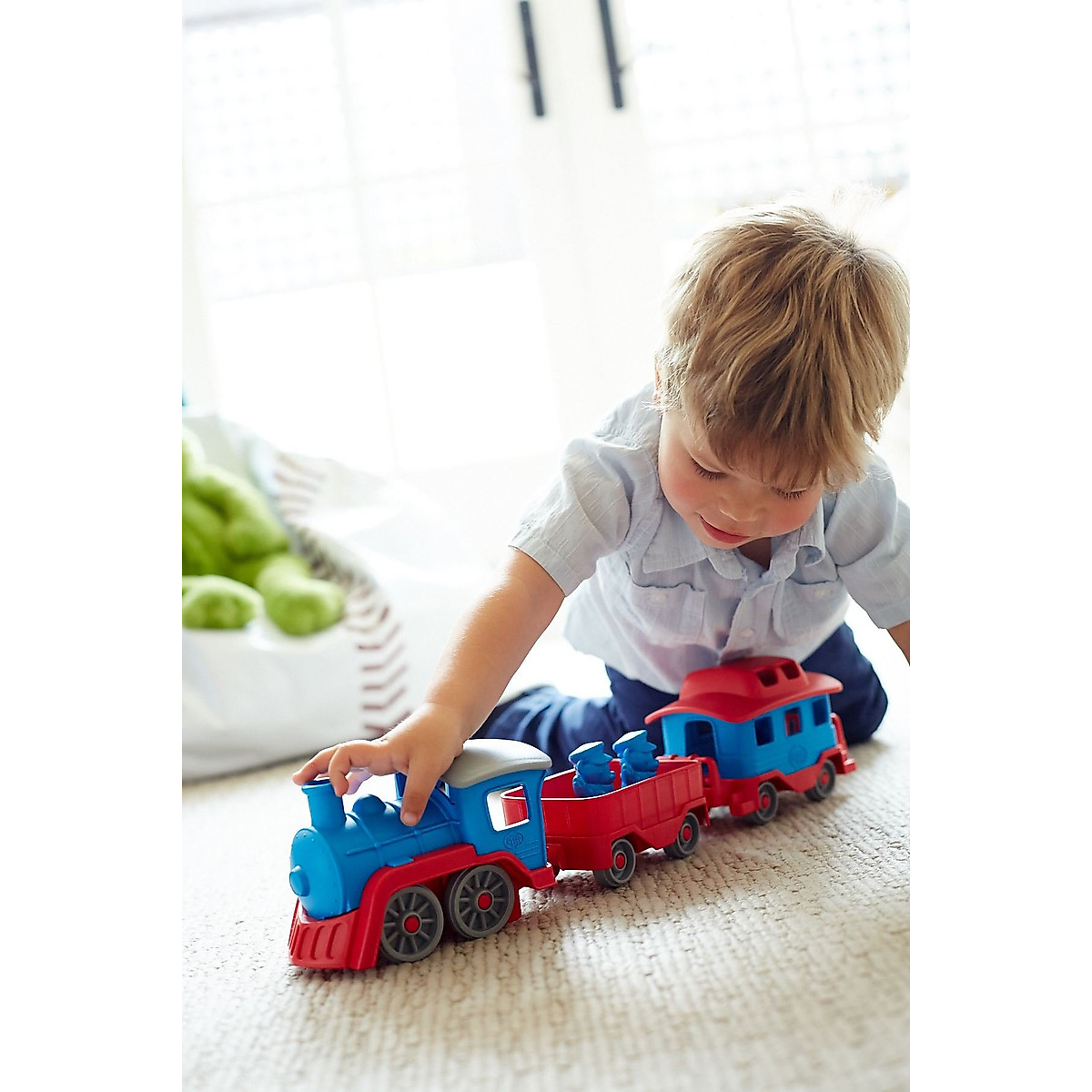 Green Toys Train - Blue