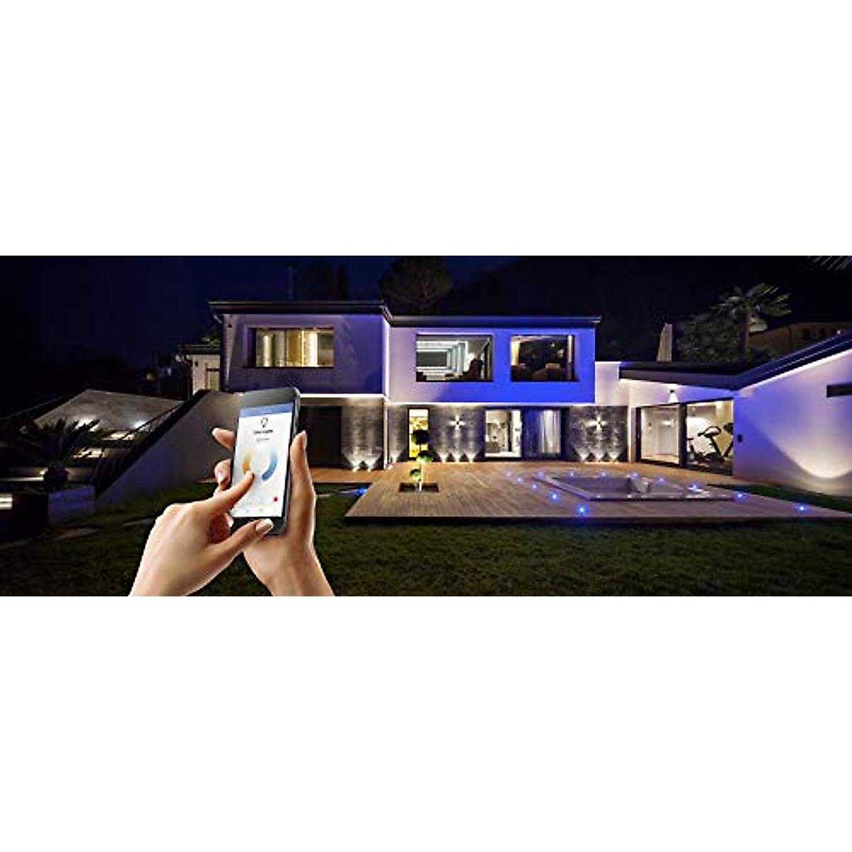 FEIT Electric Smart Wi-Fi LED Color Changing Dimmable 60W Light Bulbs 2-pk White