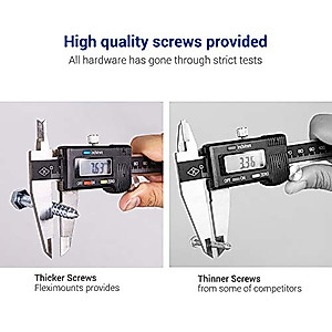 FLEXIMOUNTS 4x8 Overhead Garage Storage Rack without Decking,Garage Storage Organization Systerm,Heavy Duty Metal Garage Ceiling Storage Racks,600lbs Weight Capacity,White