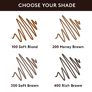 COVERGIRL - Easy Breezy Brow 24HR Brow Ink Pen™, dual applicator, ultra-precise felt-tip, spoolie comb, water-resistant, lightweight, 100% Cruelty-Free