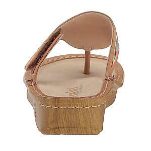 Alegria Womens Vanessa Chrysalis Cognac Sandal 6 M US