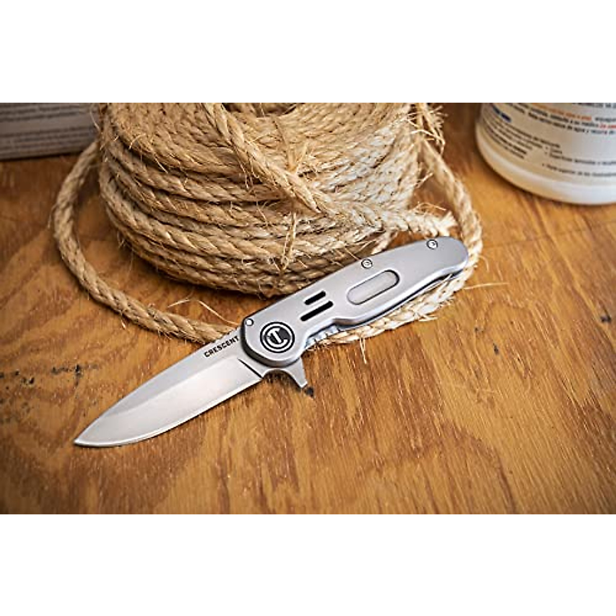 Crescent Low Profile Pocket Knife, 3.25", Frame Lock - CPK258FL