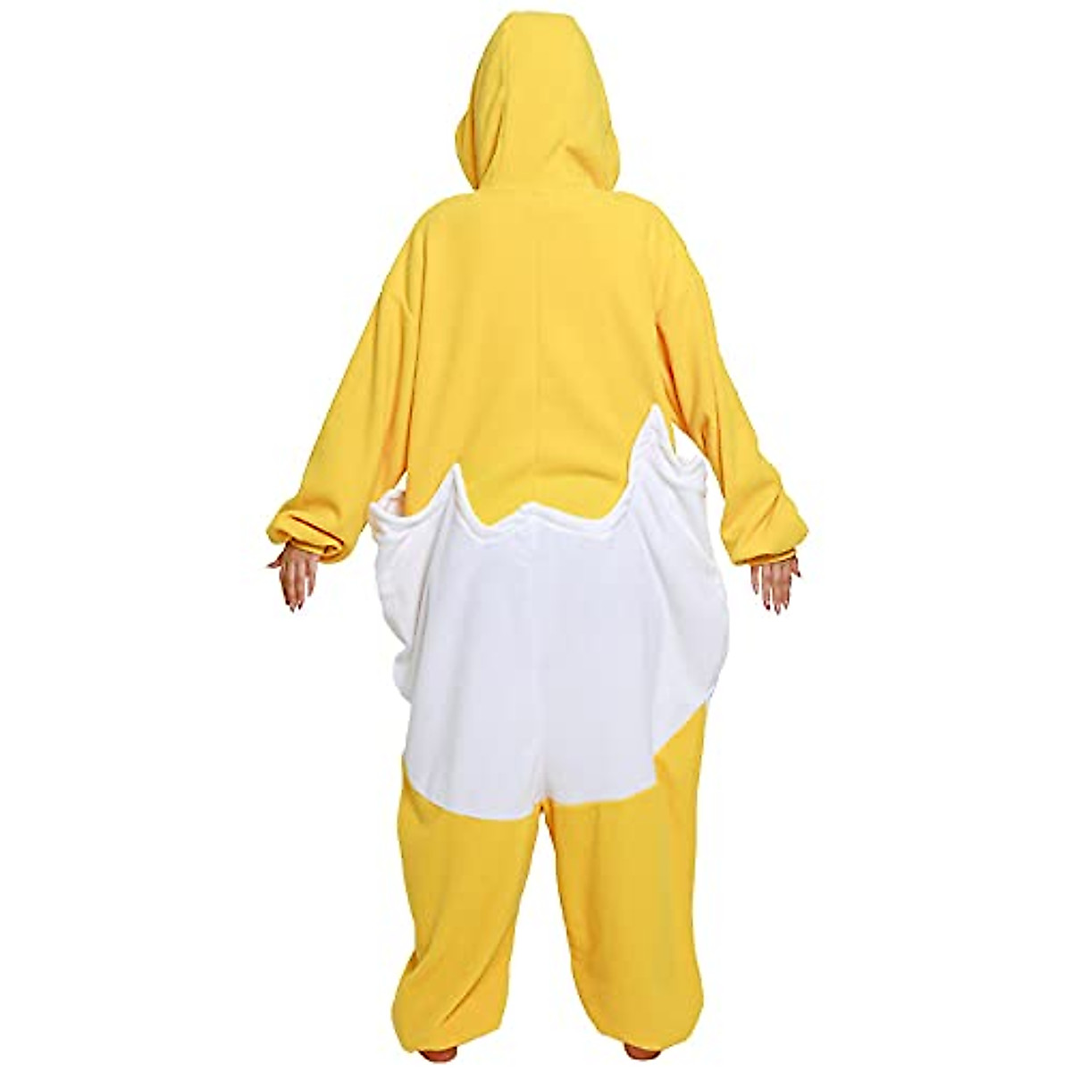 SAZAC Gudetama Sanrio Kigurumi - Onesie Jumpsuit Halloween Costume
