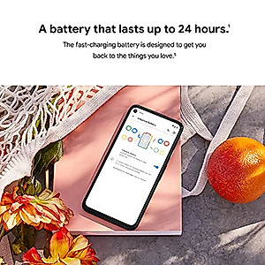 Google Pixel 4a - Unlocked Android Smartphone - 128 GB of Storage - Up to 24 Hour Battery - Barely Blue (Renewed)