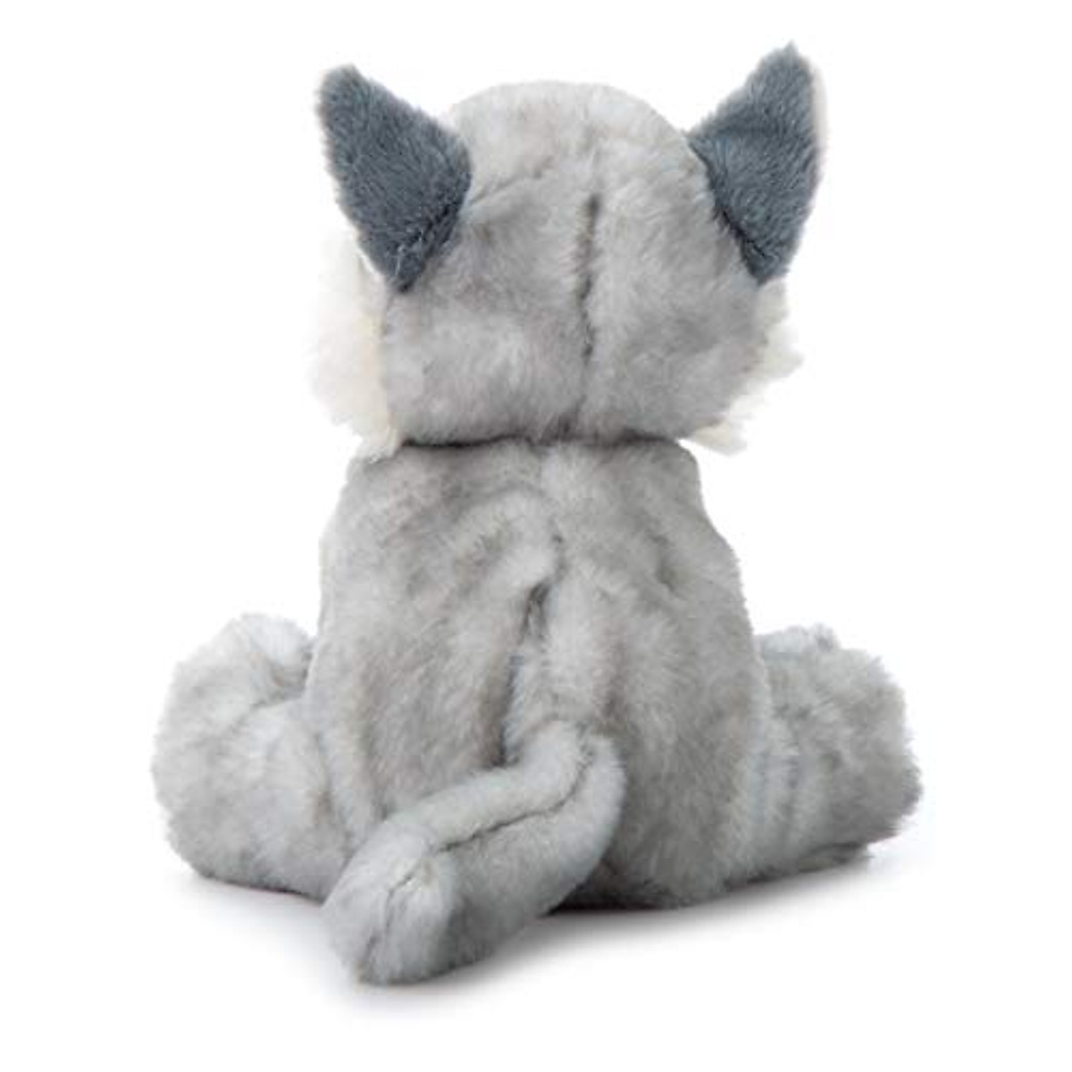 The Petting Zoo Wolf Stuffed Animal, Gifts for Kids, Wild Onez Zoo Animals, Grey Wolf Plush Toy 9 inches