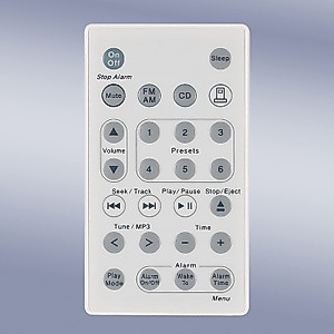 CHUNGHOP Remote Control Compatible with Bose Sound Touch Music Radio System CD AWRCC1 (White)