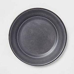 12pc Dishwasher-Safe Melamine Lancashire Dinnerware Set - Threshold (Gray)