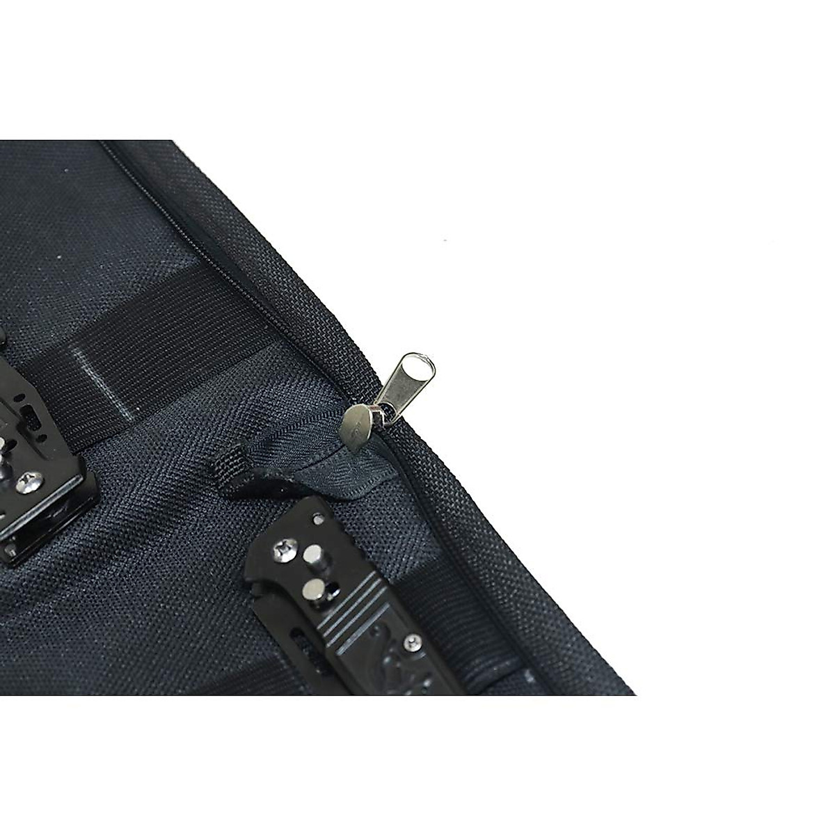 Large Pocket Knife Storage Case, Folding Knife Carrying Bag, 32 Pockets Small Knife Roll Pouch, Knife Collection , Storing And Transporting Solution Bag, Heavy Duty Oxford Fabric With Name Card Pocket