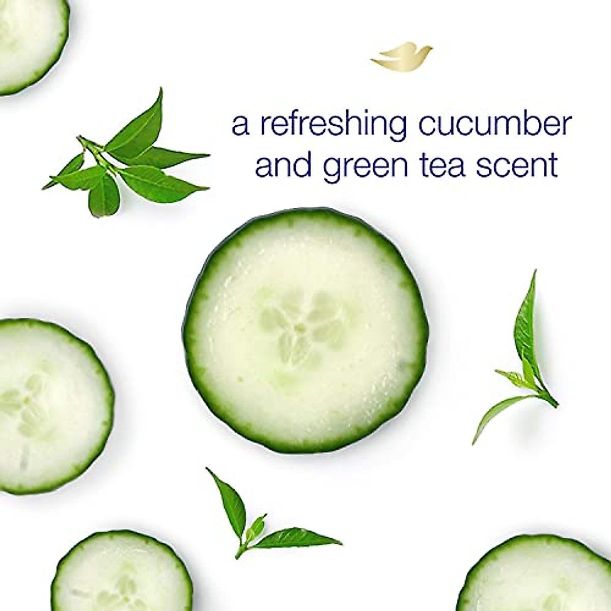 Dove 0% Aluminum Deodorant Stick Non irritating for Underarm Care Cucumber and Green Tea, 2.6 Oz