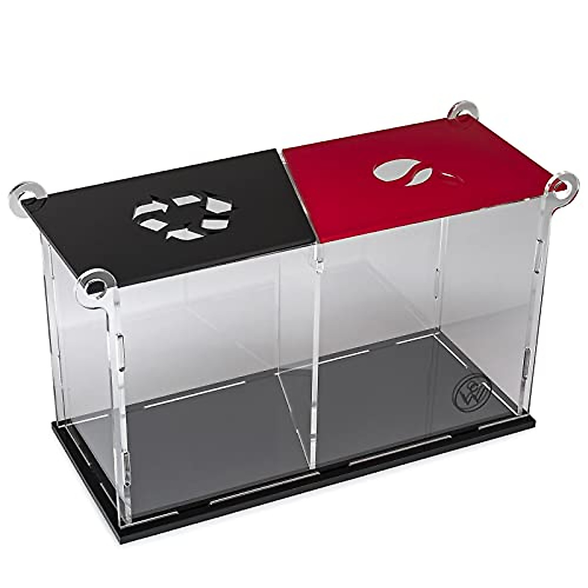 Hamilton Beach FlexBrew Universal Trio 2-Way Coffee Maker (Black) Bundle with Coffee Pod Organizers and Multipurpose Acrylic Coffee Pod Organizer (3 Items)