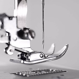 BronaGrand 50 Pieces Sewing Needles Home Sewing Machine Needles, Size 9, 11, 14, 16, 18, with 5 Needle Bottles, 10 Pieces Per Size