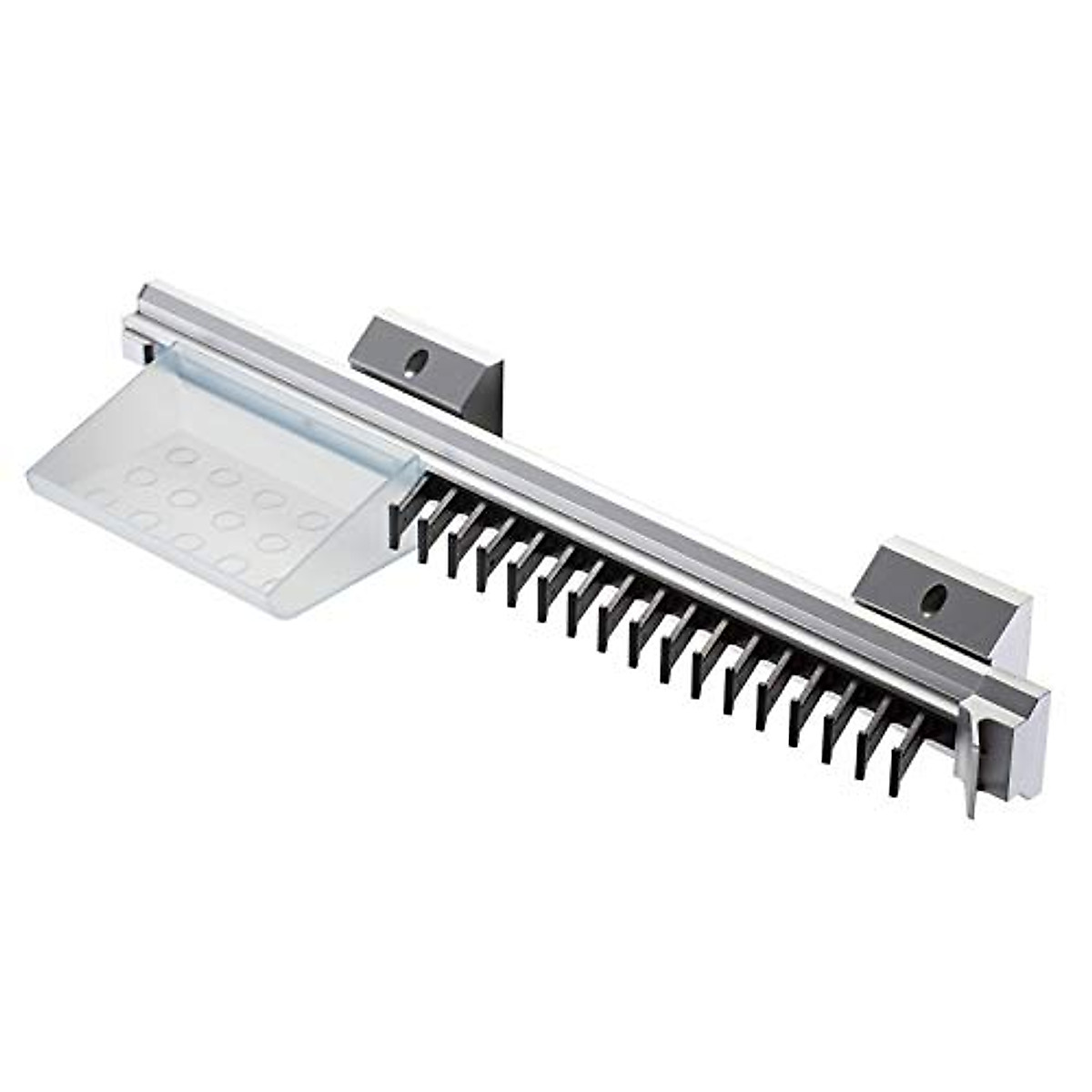 Wood Technology Sliding Tie Rack and Tie Holder Organizer with Sleek Design and Easy-Access Features