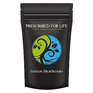Prescribed For Life, Natural Sodium Bicarbonate (Baking Soda) Powder, 1 Lb Pouch