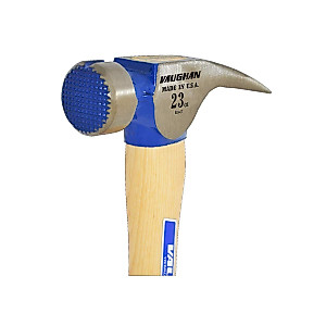 Vaughan 103-04 CF1HC 23-Ounce California Framer Hammer, Milled Face, Curved Handle
