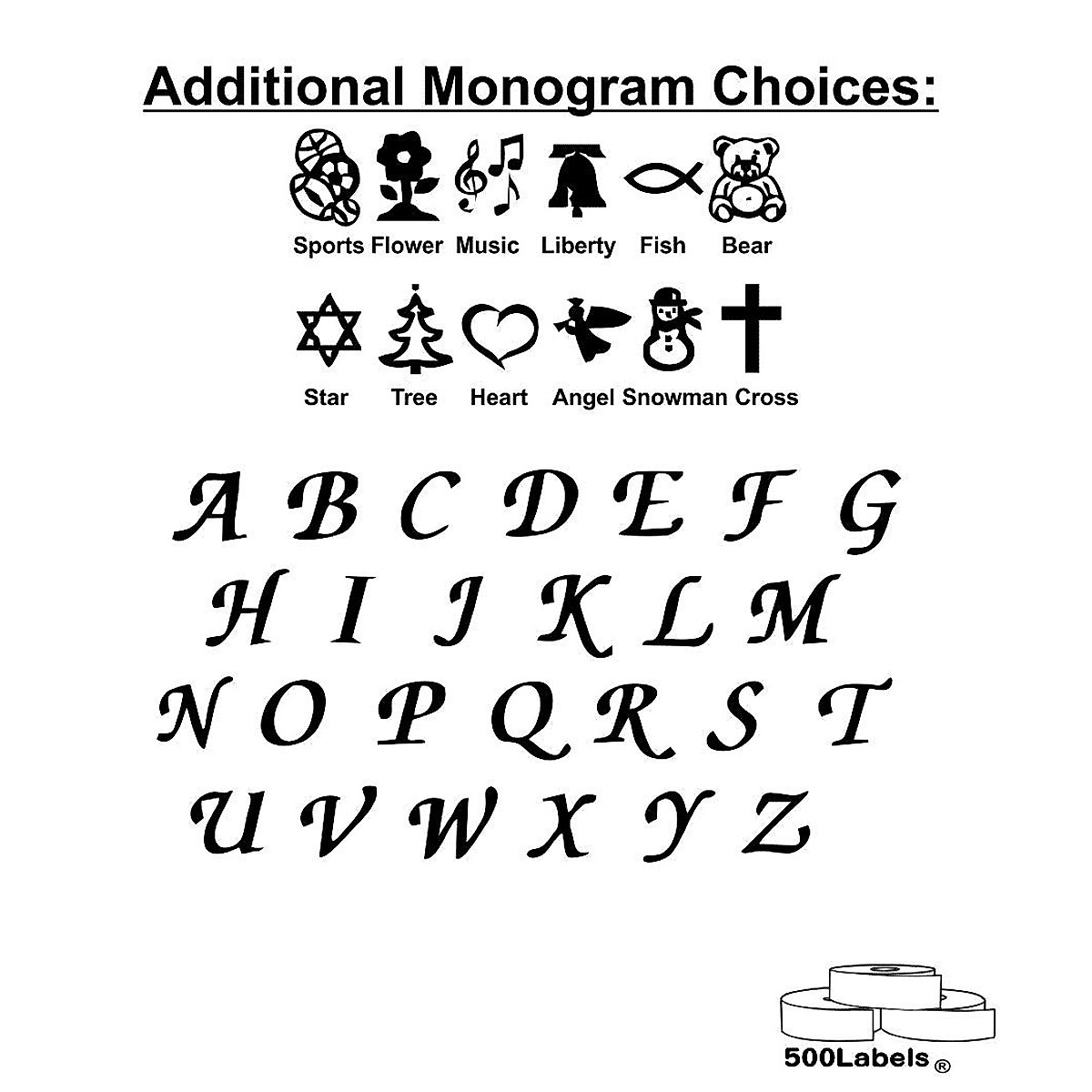 Return Address Labels - 500 Personalized Labels on Sheets (White)