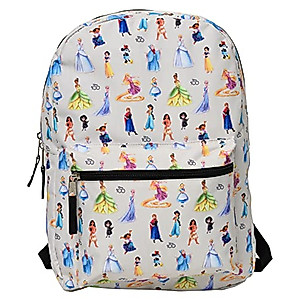 Disney 16" Laptop Backpack Cargo Pocket D100 Princess Minnie Mouse AOP