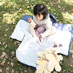 Go 3 Seasons Universal Stroller Footmuff, Warm Winter Stroller Bunting Bag for Toddler, Waterproof Stroller Sleeping Bag, Anti-Slip Height Adjustable,Toddler Stroller Winter Blanket