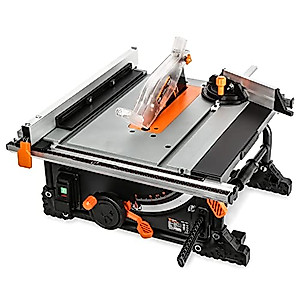 WEN TT0811 11-Amp 8.25-Inch Compact Benchtop Jobsite Table Saw, Black