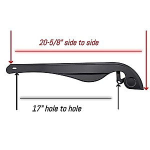 Lowrider Chopper Chain Guard Black.