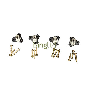 BingLTD - Sure fit Sofa Leg Adapter Kit - Hanger Bolt Alter from 10 MM to 5/16" - Set of 4