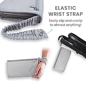 Lulyboo Portable Diaper Changing Pad - Diaper Changer Travel Bag & Baby Changing Pad, Foldable Baby Changing Mat, Portable Changing Pad for Baby Gift - Changing Station, Baby Registry Search - Bubble