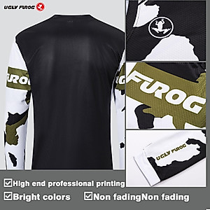 UGLY FROG Designs Mens|Off-Road|Motocross|Racing Youth Off-Road Motorcycle Jersey Jersey