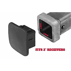 2nd Amendment Rubber Receiver Tube Hitch Plug. Truck Trailer Hitch Cover Plug Insert Fits 2" Receivers. Fits 2 inch Receiver Level 3 4 5 Ford GMC Toyota Jeep Dodge Chevy (2" Receiver Plug)