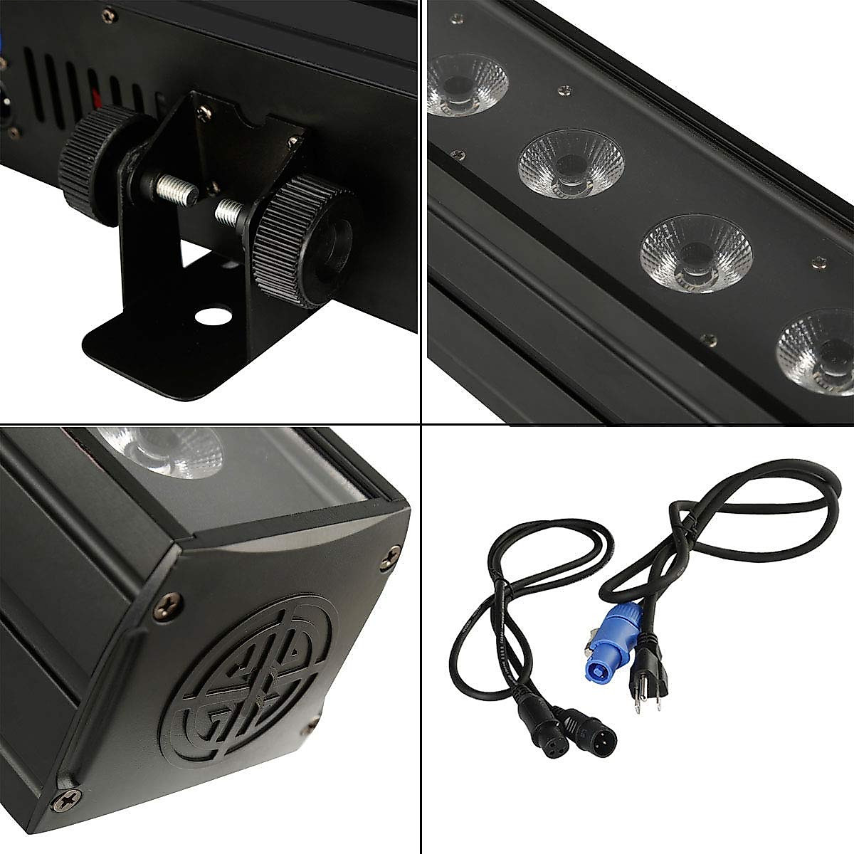 TC-Home 18 LED RGBWA UV 270W Wall Wash Bar Light 7/9 CH DMX 512 DJ Party Disco Stage Lighting (6 in 1)