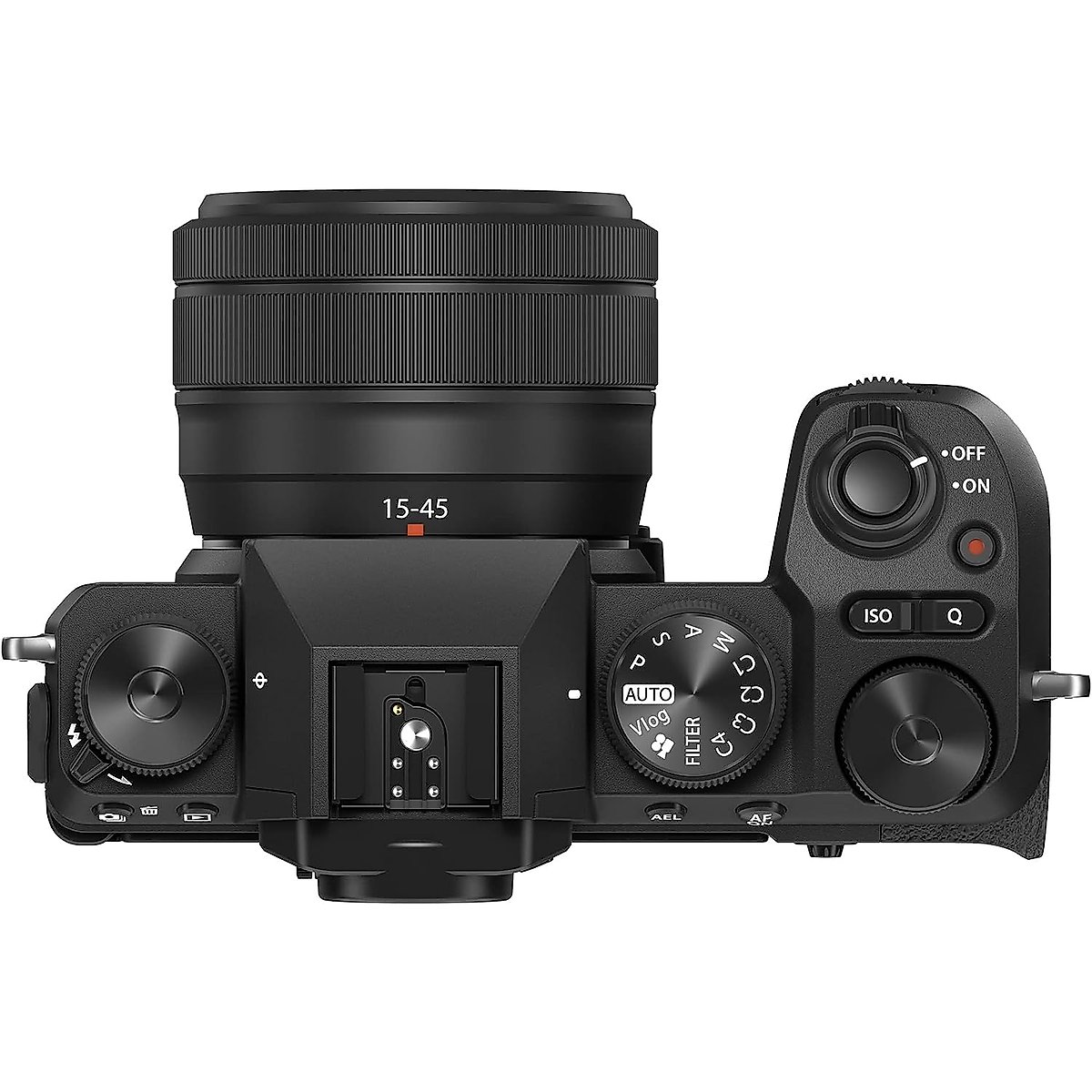 FUJIFILM X-S20 Mirrorless Camera with 15-45mm and Sigma 18-50mm f/2.8 DC DN Contemporary Lens Bundle with 128GB Memory Card, Vlogger Tripod and More Accessories, Ideal Vlogging Kit (15pc Bundle)