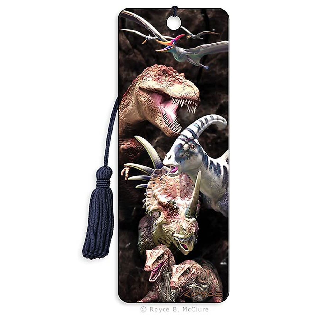 3D Royce Bookmark by Artgame - Dinosaurs