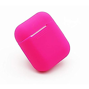 HappyCover Compatible for Airpods Case 2 & 1, Protective Silicone Cover Skin for Airpods Charging Case (Rosy)