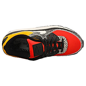 Nike womens AIR MAX 90 DC9446-001 shoes, Black/Phantom-chile Red-pollen, 7