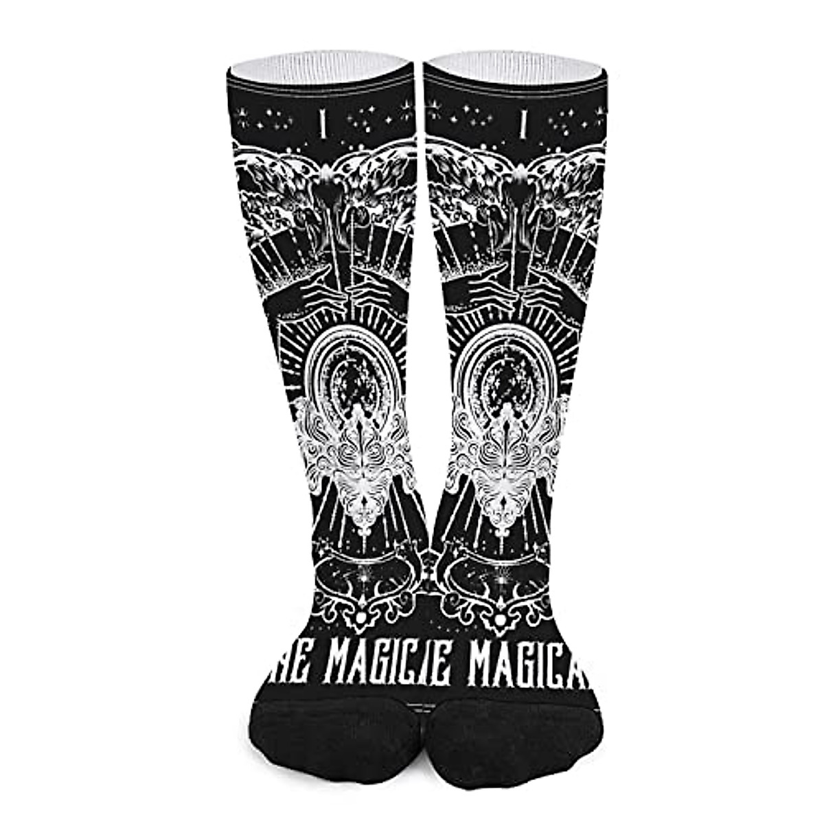 Tarot Card The Magician Socks for Women Socks for Men Crew Socks for Boys Mid Socks for Girls Stocking Stuffers for Teens Casual Athletic Sport Dress Socks