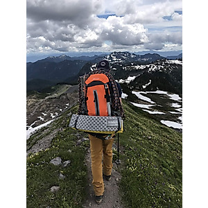 Duraton Hiking Backpack 50L, Water Resistant Light-Weight Day Pack for Backpacking Camping and Travel (Navy Blue)