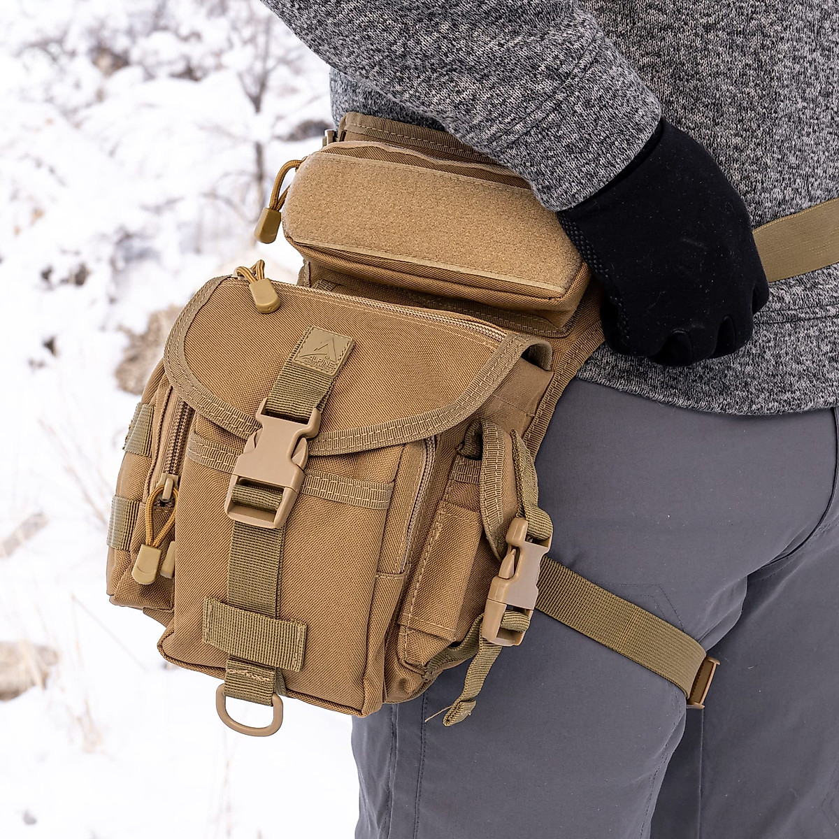 Slicker Vanish Shadow Bow Dark Earth Leg Bag