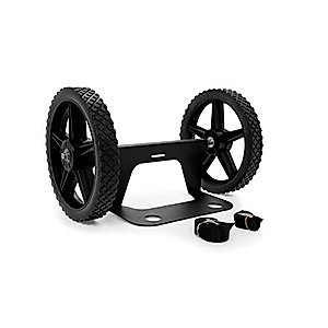Camco Heavy-Duty Cooler Cart Kit, Includes Durable Straps and 12-Inch Wheels, White (51798)