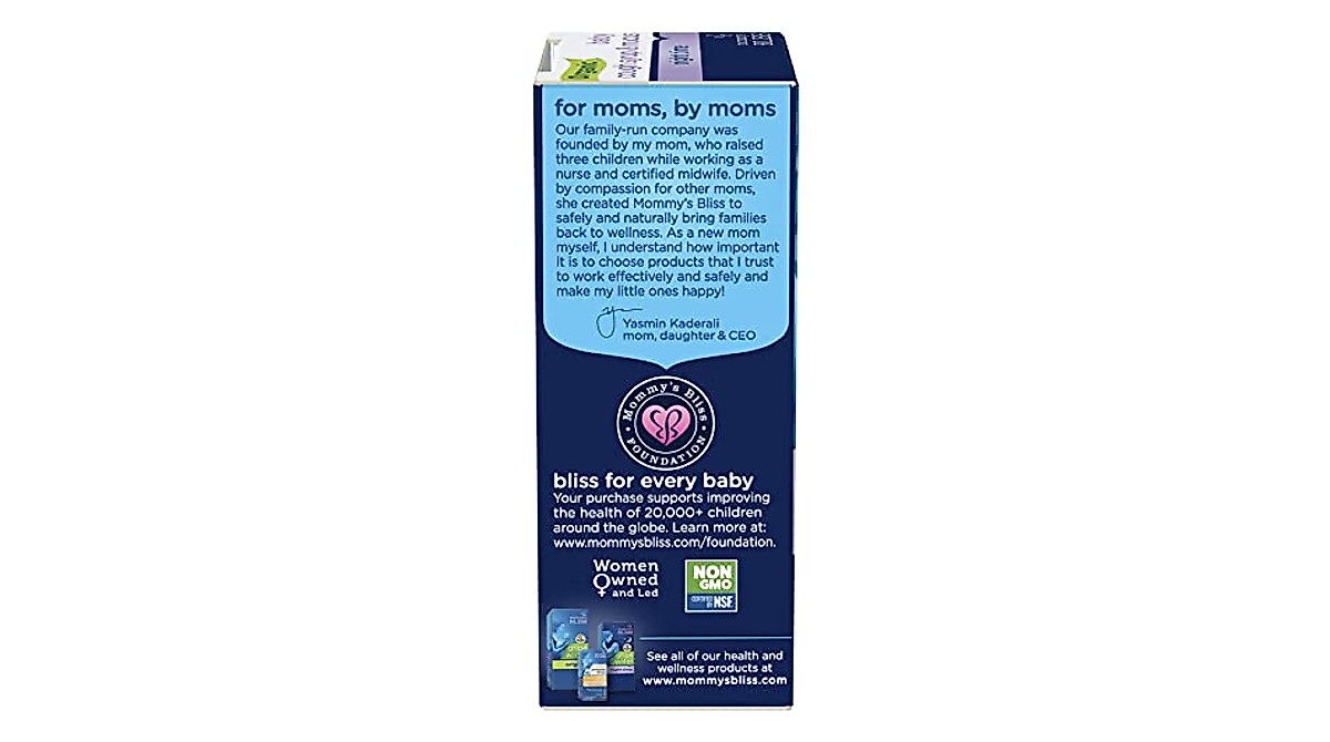 Mommy's Bliss Organic Baby Cough Syrup Night Time Relief for Babies 4+